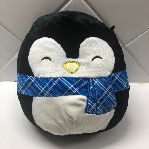 Kellytoy | Toys | Squishmallows Luna The Penguin 8 Plush Blue Scarf ...